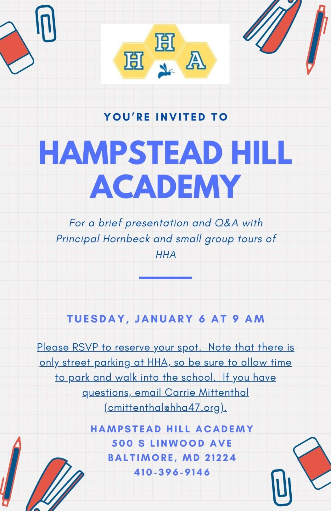 HHA Group Tour – Hampstead Hill Academy