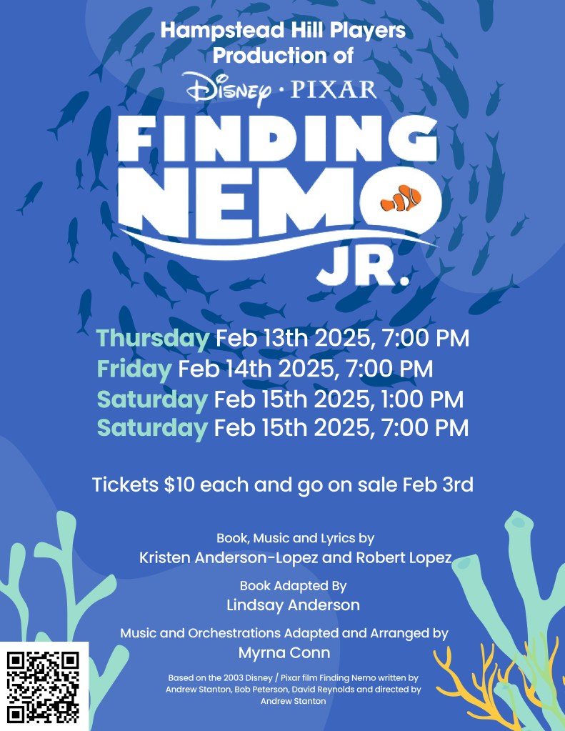 Finding Nemo Tickets on Sale Now!! – Hampstead Hill Academy